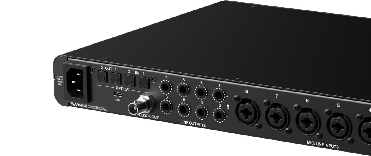 EVO 16 - 24in | 24out Audio Interface - A new way of doing things